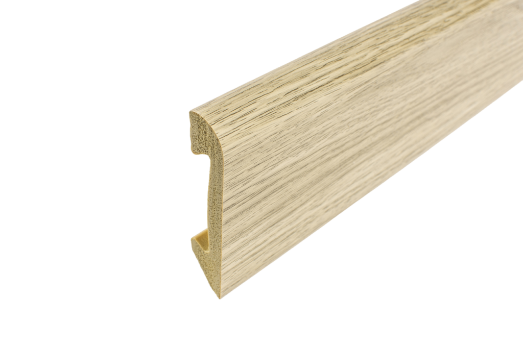 ZOCALO REDONDO EPS/PVC COLOR ROBLE GREIGE (por listón) – Mosaicos De Fazio