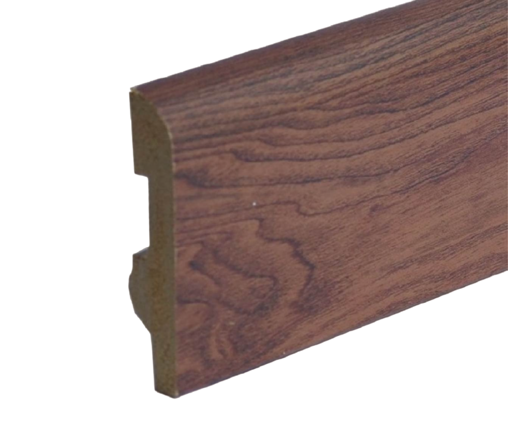 ZOCALO REDONDO EPS/PVC COLOR CAOBA (por listón) – Mosaicos De Fazio